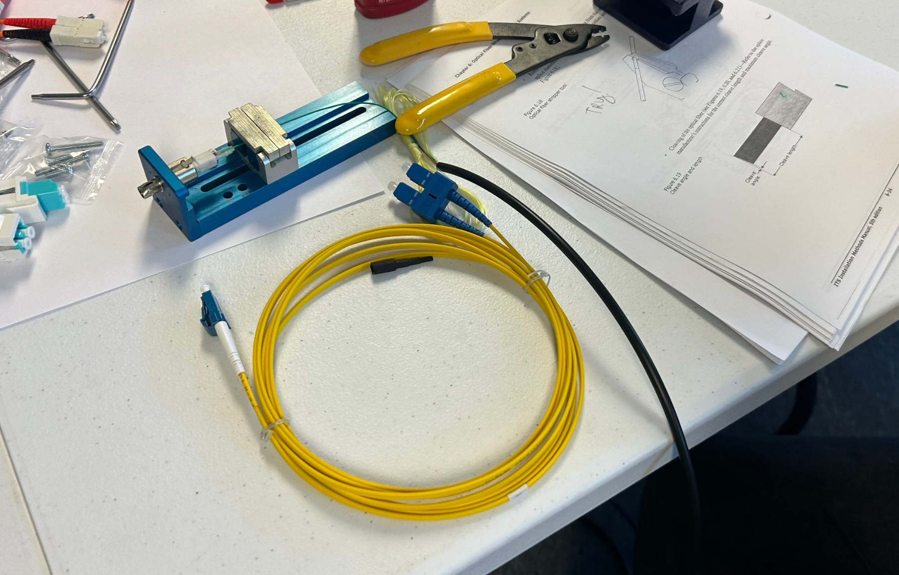 Cabling Safety Considerations When Working With Fiber Optic Cables